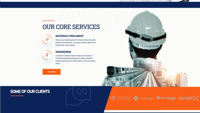 Aviva Engineering – Procurement & Logistic is our main focus.